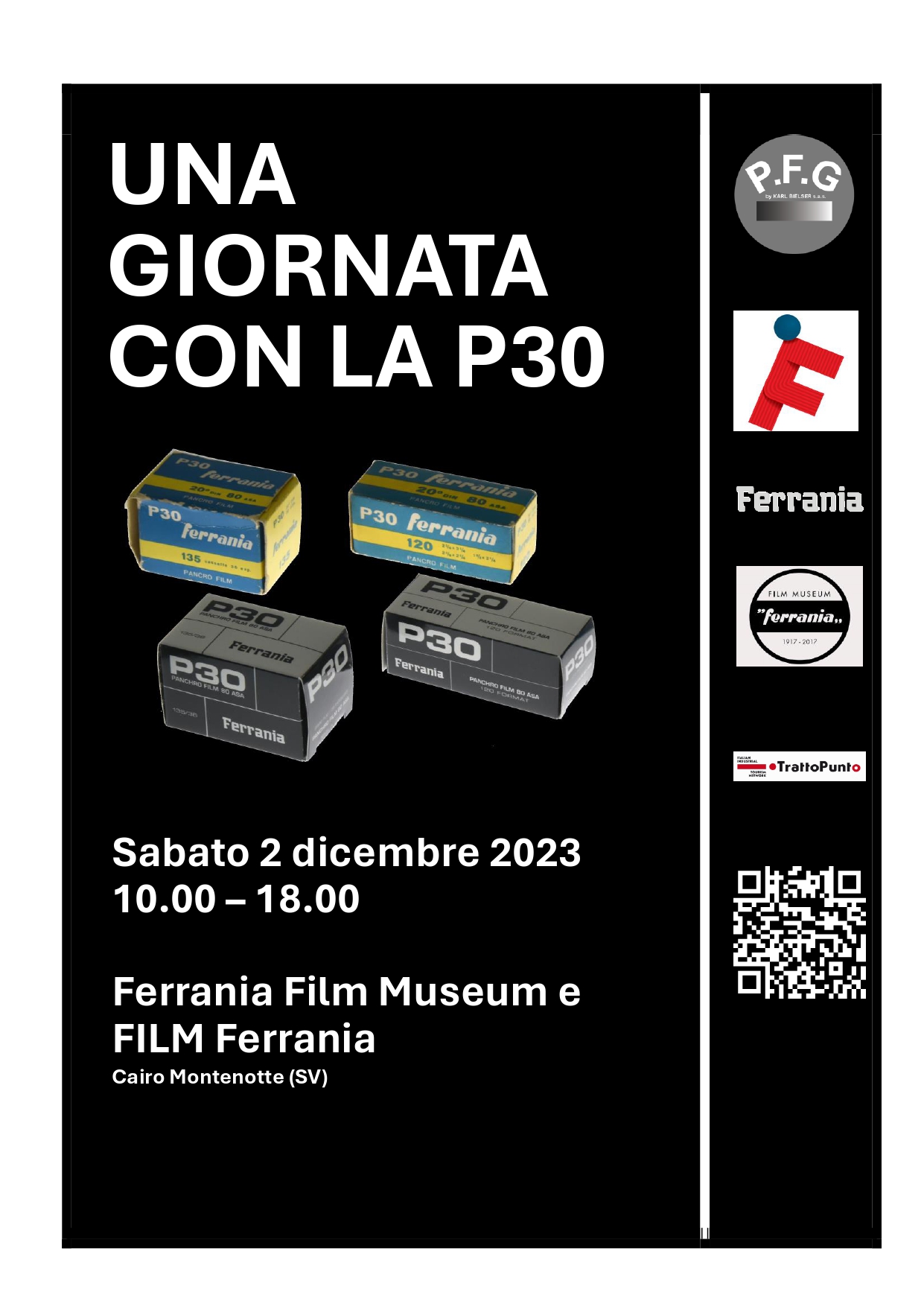 Una giornata con la P30 – Ferrania Film Museum